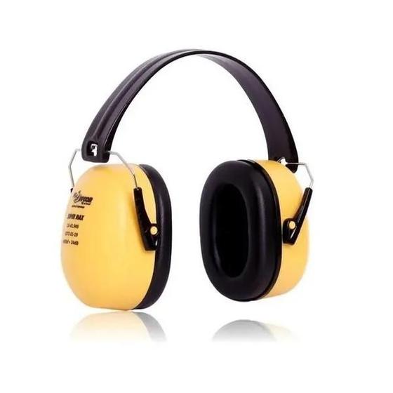 Protetor Ouvido Abafador Ruídos Tipo Concha Super Max 24db - Plastcor ...