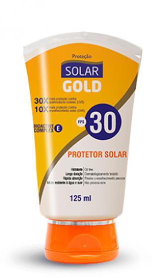 Protetor solar corporal fator 30 125 ml - SOLAR GOLD - Protetor Solar ...