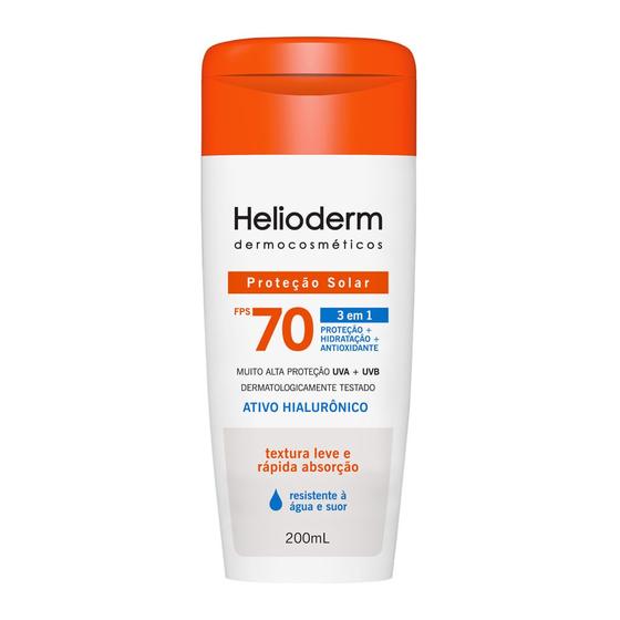 Protetor Solar Corporal Helioderm FPS 70 3 em 1 200ml - Protetor Solar - Magazine Luiza