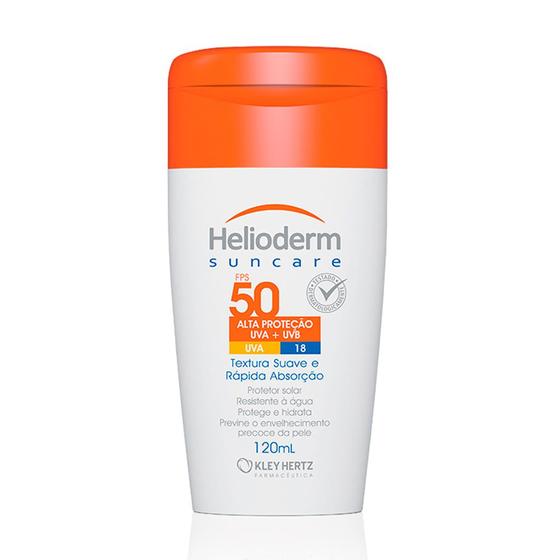Protetor Solar Corporal Helioderm Suncare FPS 50 120ml - Protetor Solar ...