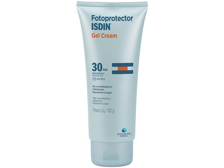 Protetor Solar Corporal ISDIN Gel Cream - Fotoprotector FPS 30 192g ...