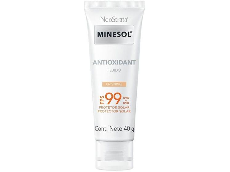 Protetor Solar Facial Minesol FPS 99 - Antioxidant Universal 40g ...