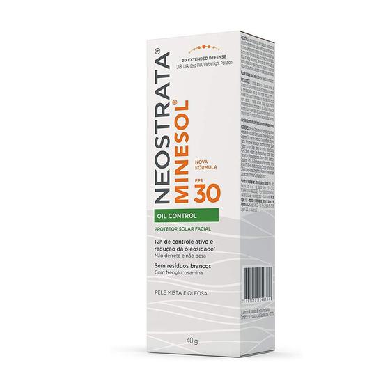 Protetor Solar Facial NeoStrata Minesol Oil Control FPS 30 40g ...