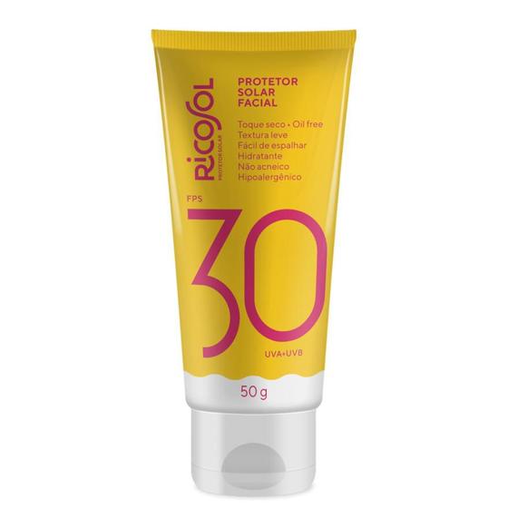 Protetor solar facial ricosol fps 30 vegano 50g - Protetor Solar ...