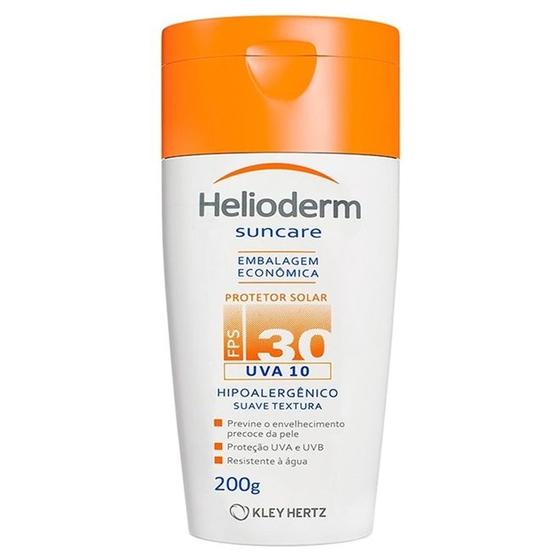 Protetor solar helioderm suncare fps 30 com 200 gramas - HERTZ PORTIFOLIO 2 - Protetor Solar ...