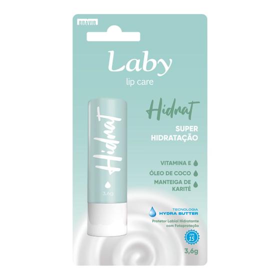 Protetor Solar Labial Laby Hidrat FPS 15 3,6g - Protetor Solar ...