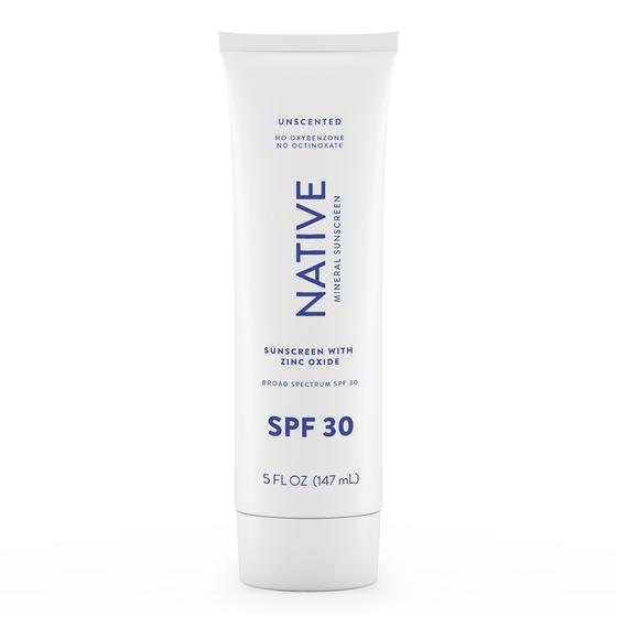 Protetor solar Native SPF 30 Óxido de zinco 150mL para pele sensível ...