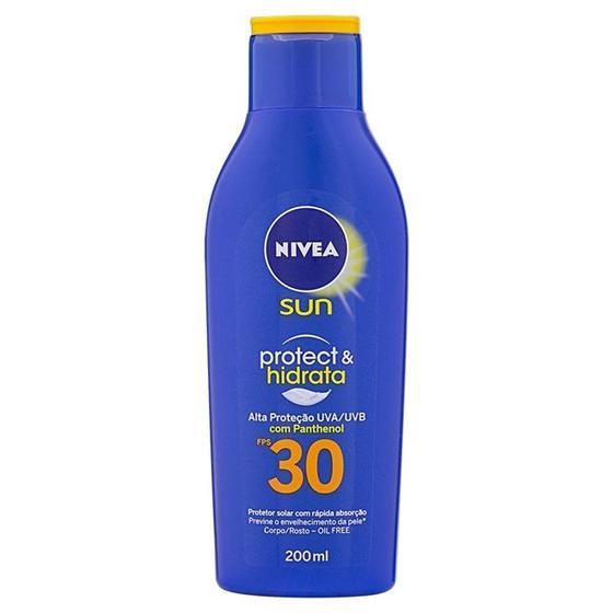 Protetor solar nivea sun fps 30 com 200ml - Protetor Solar - Magazine Luiza