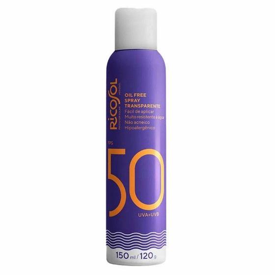 Protetor Solar Spray Corporal 50 FPS Ricosol 150 mL - Aerosol Fácil de ...