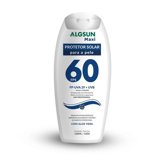 Protetor Solar Sun Maxi 60 Fps 120 - Algsun - Protetor Solar - Magazine ...
