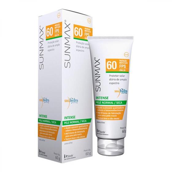 Protetor Solar Sunmax Intense Fps60 120G - Stiefel - Protetor Solar ...