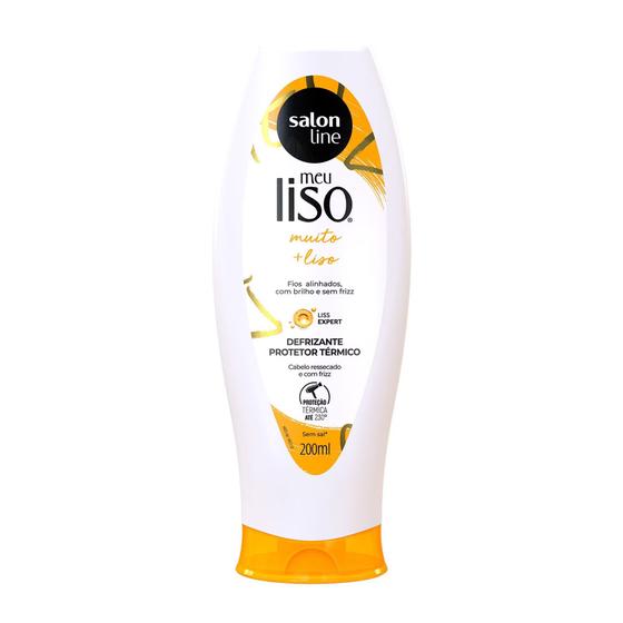 Protetor Térmico Defrizante Salon Line Muito+Liso 200ml - Protetor ...