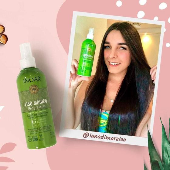 Protetor Térmico Liso Mágico - Inoar - Protetor Térmico Capilar ...