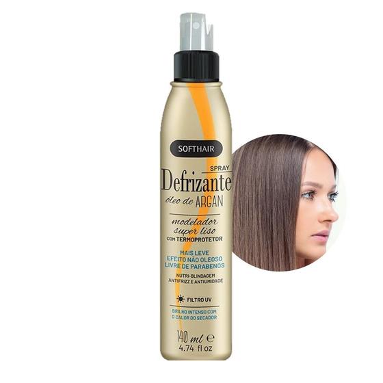 Protetor Térmico para Cabelo Defrizante Liso Termoprotetor Anti Frizz ...