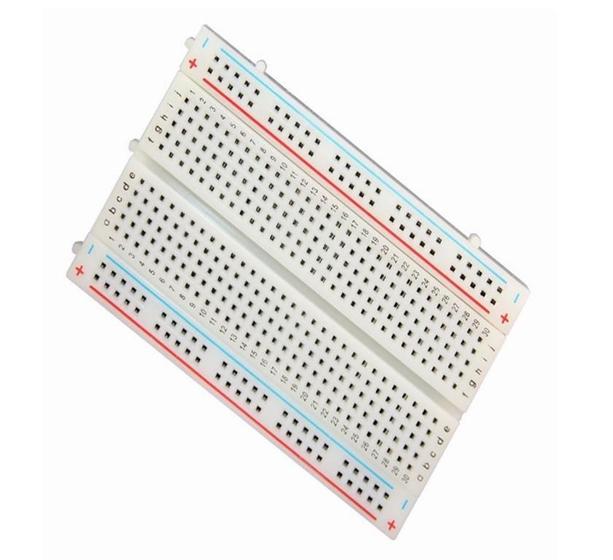 Protoboard Breadboard 400 Pontos Furos Pinos - Robomix - Protoboard - Magazine Luiza