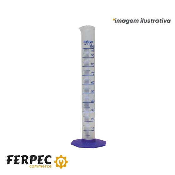 Proveta Graduada 100, 250, 500ml e 1 Litro em Polipropileno - Nalgon ...