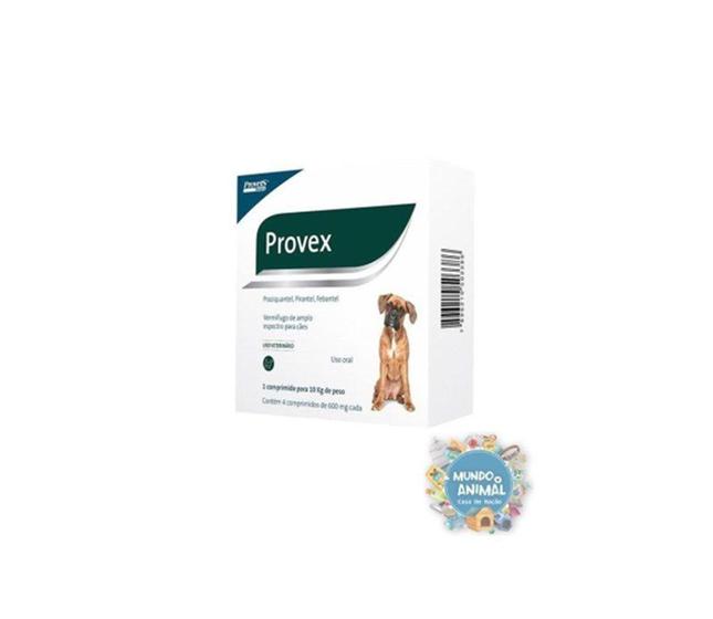 Provex caixa 04 comprimidos - PROVETS - Vermífugo - Magazine Luiza