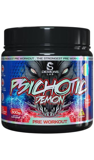 Psichotic Demon Black (300g) - Demons Lab - Demons Labz - Pré Treino ...