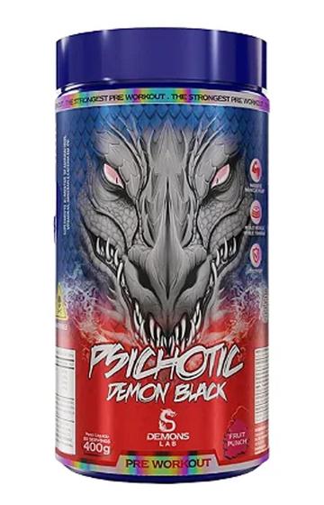 Psichotic Demon Black - 400g - Fruit Punch - Demons Lab - Pré Treino ...