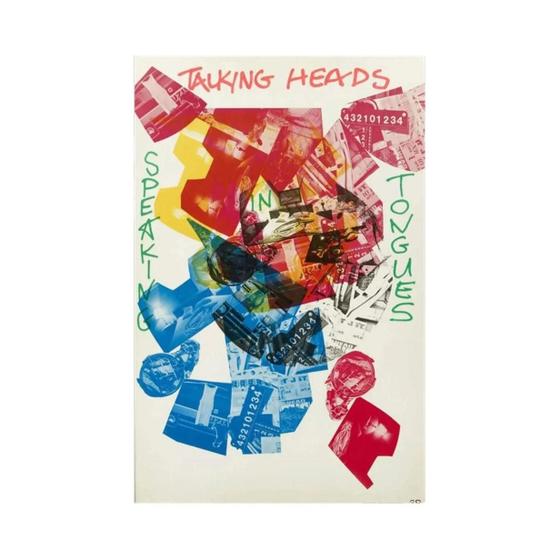 Psycho Killer Punk Poster Pintura Em Tela Rock Music Album Arte De ...