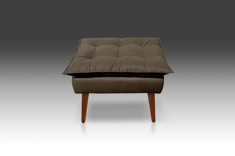 Puf Opala Suede Marrom -Modena DECOR - CASA DA POLTRONA - Poltronas ...