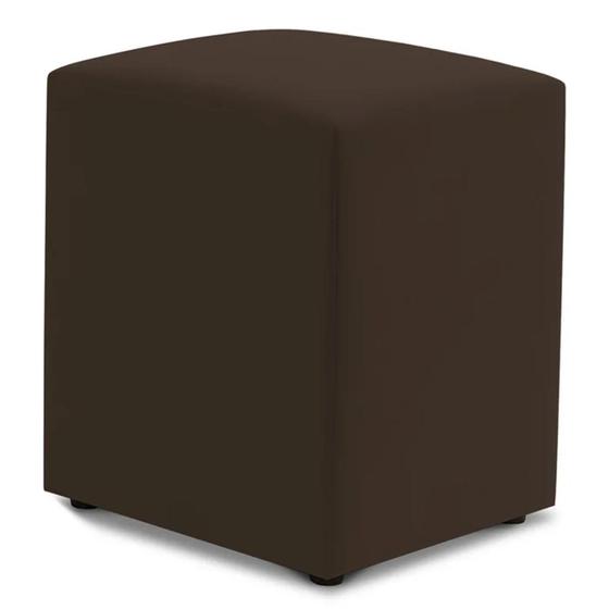 Puf, Puff para Sala, Quarto Quadrado, Dado Suede 42 Cm AlturaToninho ...