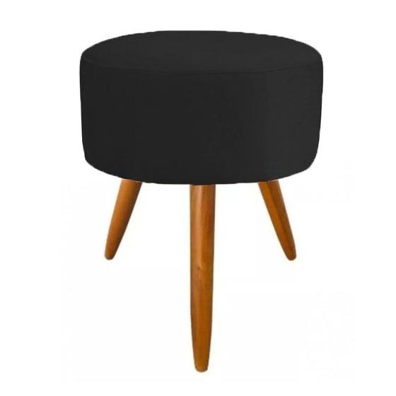 Puf, Puff Para Sala Redondo Pé Palito Suede Cores - DECORE.COM - Puffs ...