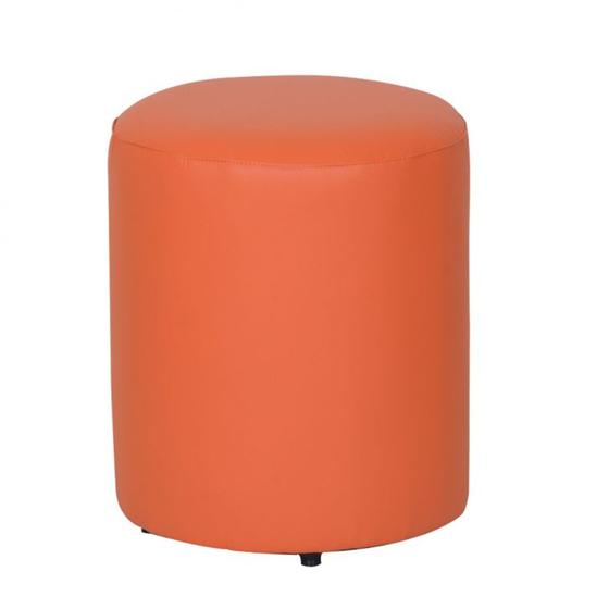 Pufe de Couro Redondo 30x20 Puff C Enchimento - REDESUL - Puffs ...