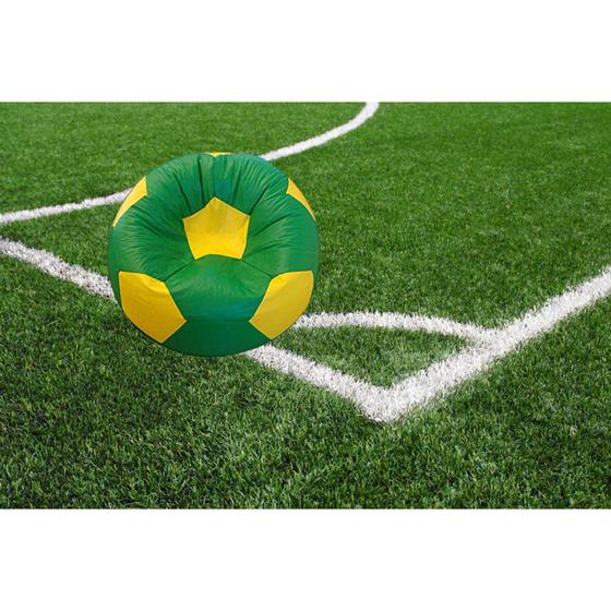 Pufe Puff Grande Bola De Futebol Brasil Copa Do Mundo - Cheio/Com ...