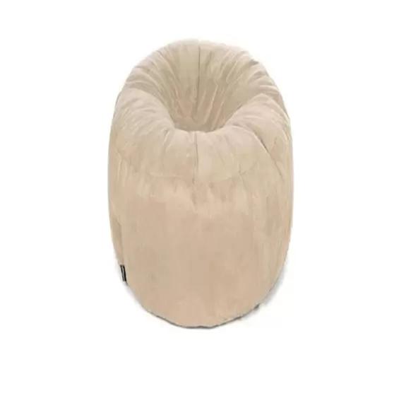 Pufe Suede Almofadao Nuvem Redondo 30x20 Puff C Enchimento - REDESUL ...