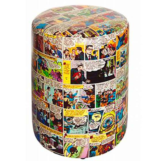 Puff Dc Comics Quadrinhos - Versare anos dourados - Puffs - Magazine Luiza