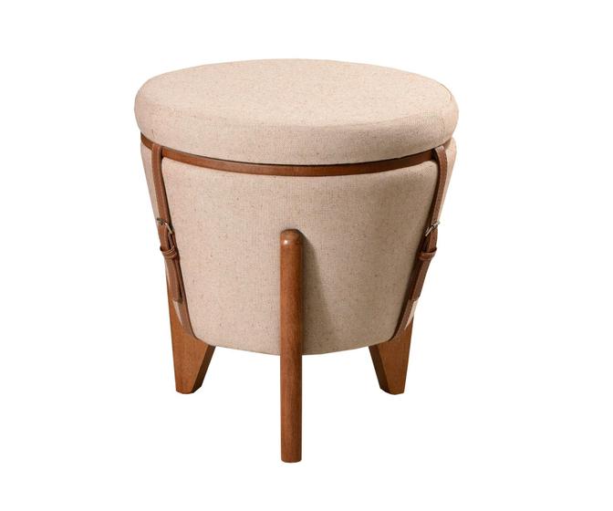 Puff Decorativo Baú Flex Tampo Para Mesa Centro Zeus - LARFLEX - Puffs ...