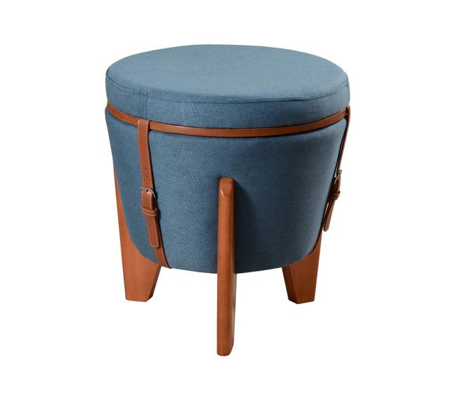 Puff Decorativo Baú Flex Tampo Para Mesa Centro Zeus - LARFLEX - Puffs ...