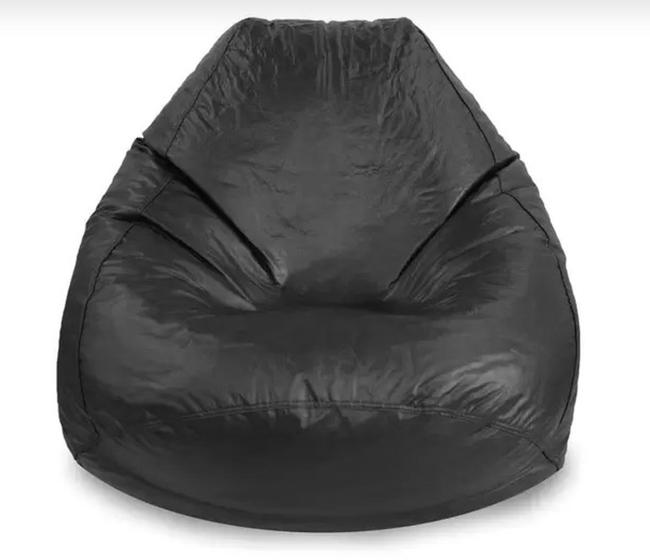 Puff Fofão Grande Em Couro Sintetio C/enchimento - Muebles - Puff Fofão ...