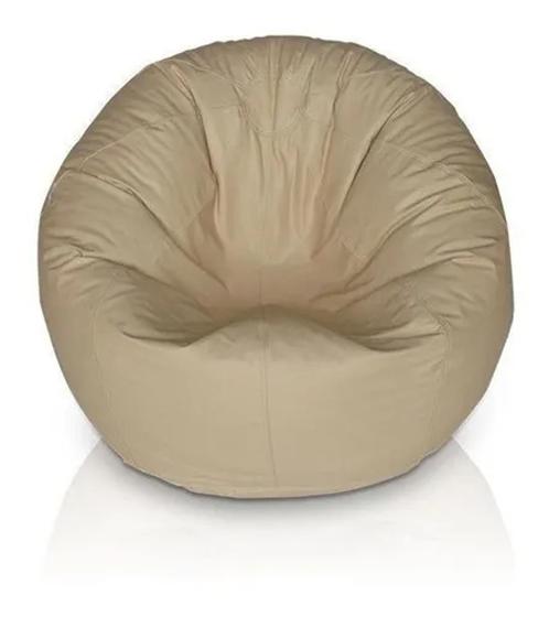 Puff Maça 100x80 Grande Couro Pufe Com Enchimento 5kg Almofadao ...