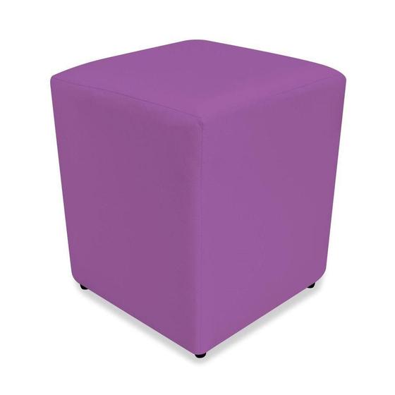 Puff Material Sintético Roxo - Loja dos puff - Puffs - Magazine Luiza