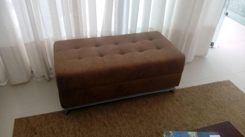 Puff Paquetá - Estofados Prata - Puffs - Magazine Luiza