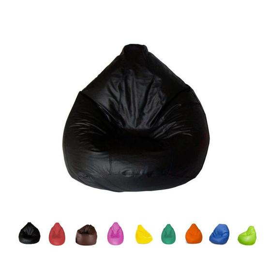 Puff Pêra Grande Gigante Com Enchimento Escritorio Casa Cores ...