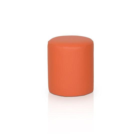 Puff Round Nobre Laranja - Stay Puff - Puffs - Magazine Luiza