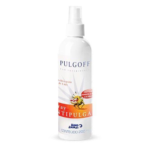 Pulgoff Spray Antipulgas 200ml - Mundo Animal - Antipulga e ...