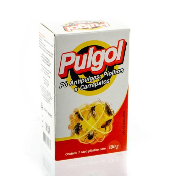Pulgol talco antipulgas, piolhos e carrapatos vetbras 100g - Outros Pet Shop - Magazine Luiza