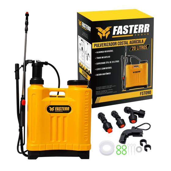 Pulverizador Costal Agricola 20 Litros FST090 - Fasterr Tools ...