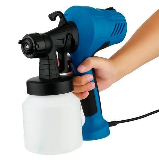 Pulverizadora de Tinta Spray Eletrica Alta Potência Pinta - Spray Gun ...