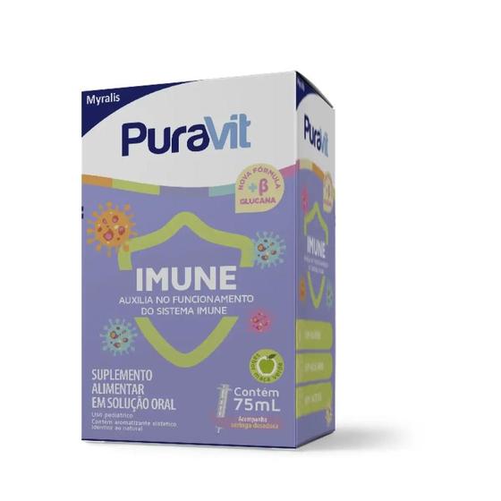 Puravit Imune Solução 75mL - Multivitamínico / Polivitamínico ...
