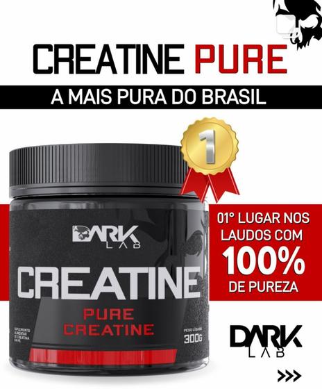 Pure Creatine Darklab 300g - Creatina - Magazine Luiza
