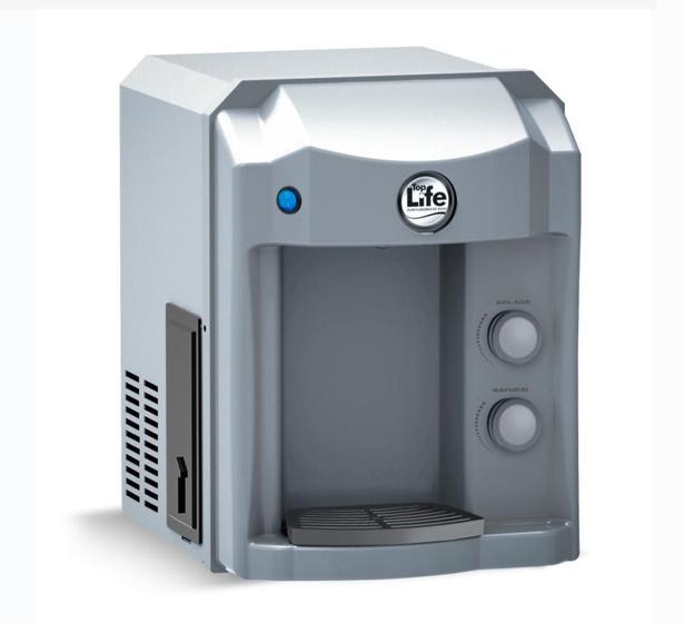 Purificador De Água Alcalina Com Ozônio Top Life Prata 127V - Bebedouro ...