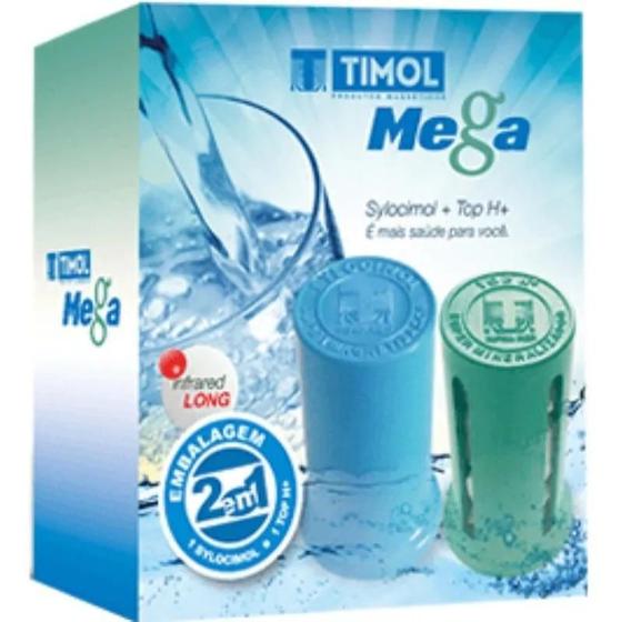 Purificador De Água Combo Mega Sylocimol Mega+Top H+ Timol - Bebedouro ...