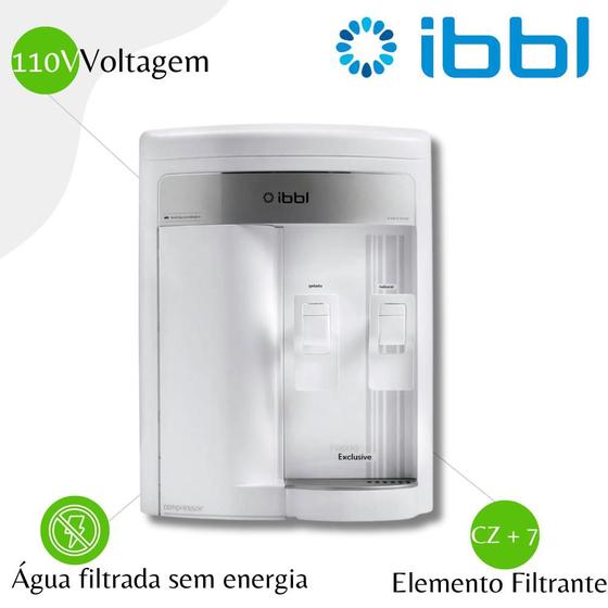 Purificador De Água IBBL FR600 Exclusive Branco - 110V - Purificador de ...