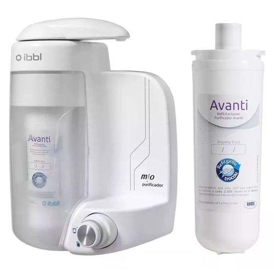 Purificador De Água Ibbl Mio Branco Com Refil - Bebedouro, Purificador ...