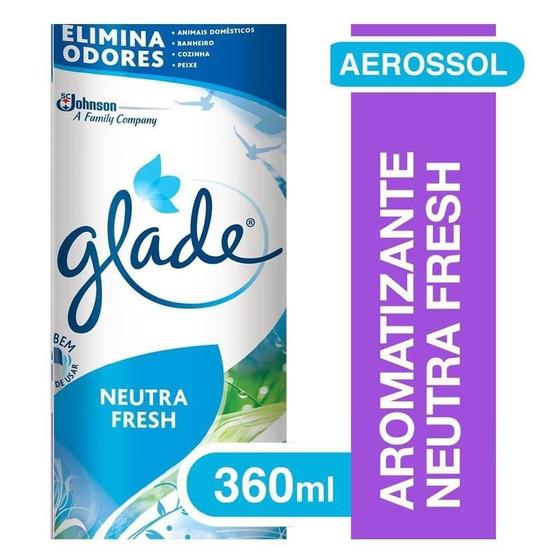 Purificador de Ar Aerosol Neutra Fresh 360ml - Glade - Odorizador e ...